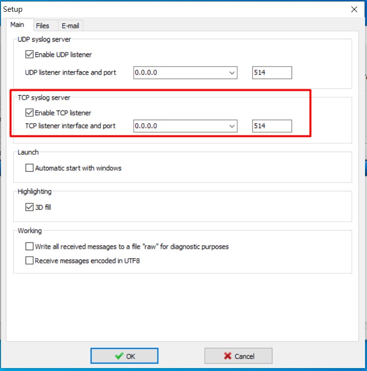 Visual Syslog Server For Windows 免費 Syslog 收集分析軟體，同時間可以接收多台 Syslog，可發警示 1618